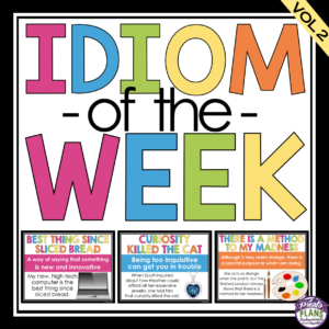 IDIOM OF THE WEEK VOL 2 - prestoplanners.com