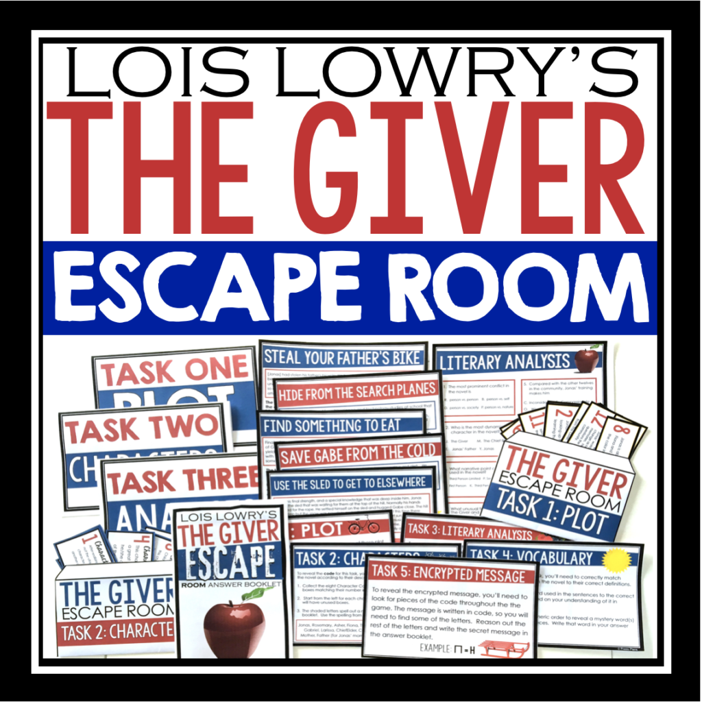 THE GIVER ESCAPE ROOM - prestoplanners.com