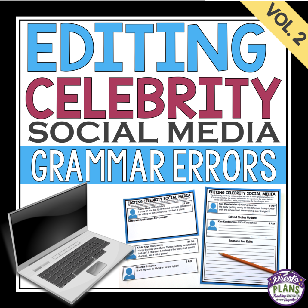 EDITING CELEBRITY SOCIAL MEDIA GRAMMAR VOL 2 - prestoplanners.com