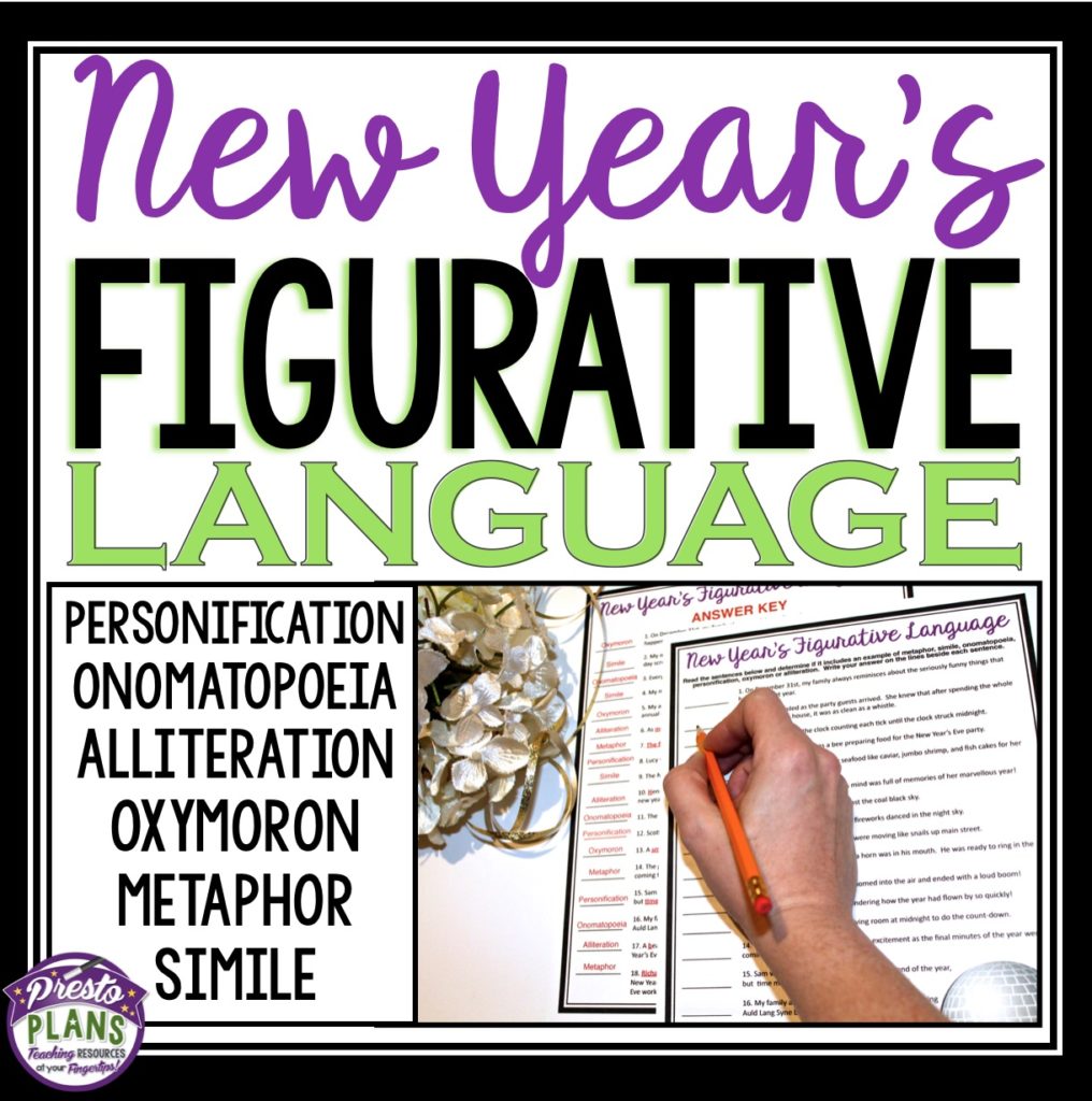 NEW YEARS FIGURATIVE LANGUAGE - prestoplanners.com