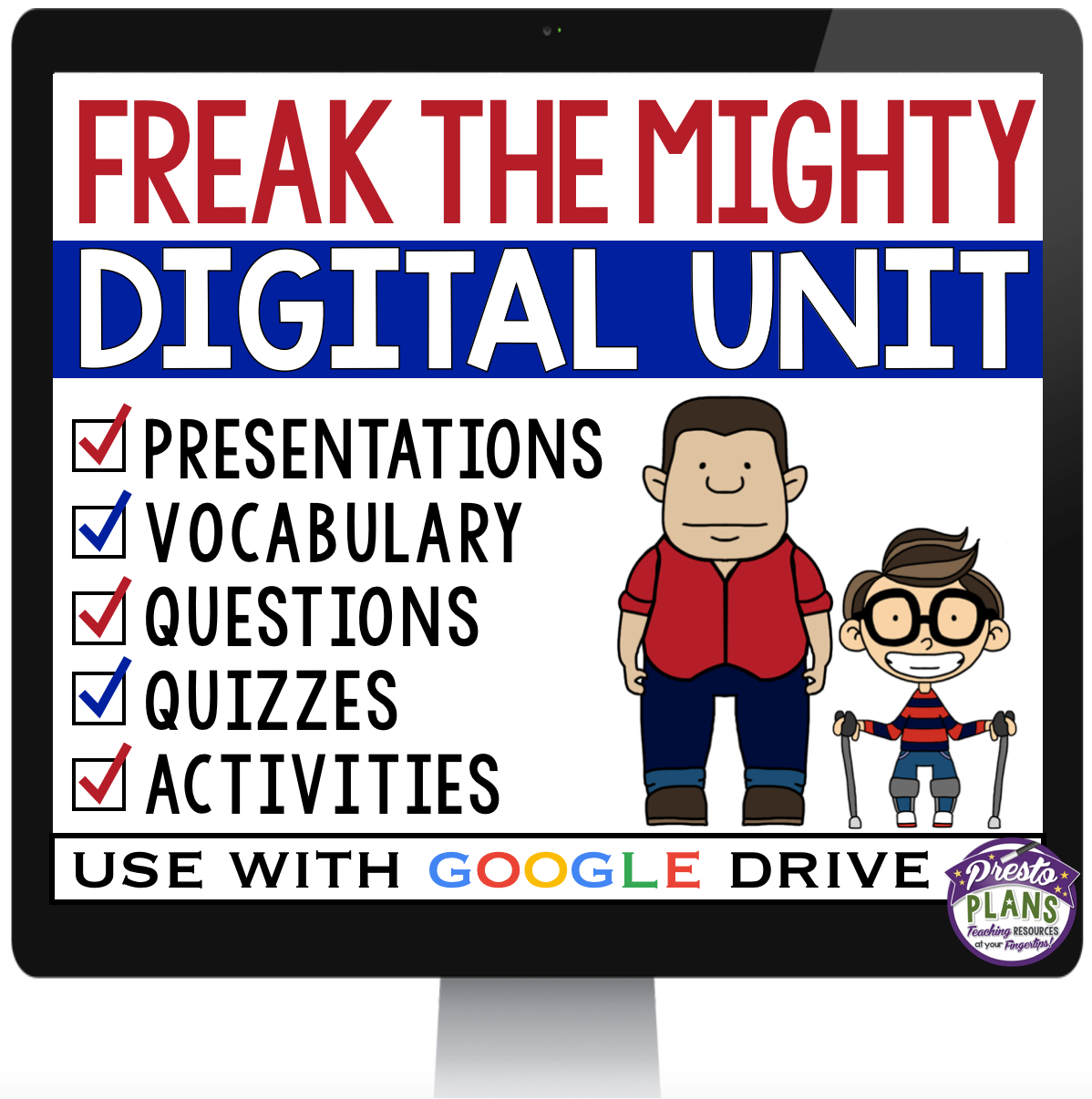 FREAK THE MIGHTY DIGITAL GOOGLE UNIT - prestoplanners.com