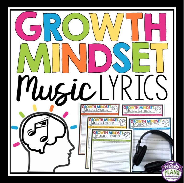 GROWTH MINDSET MUSIC - prestoplanners.com