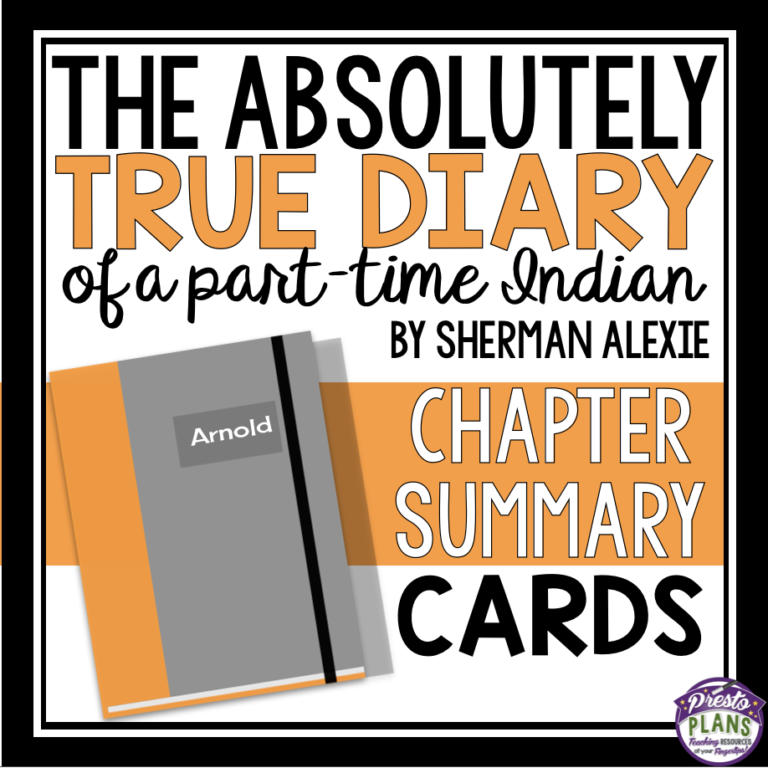 THE ABSOLUTELY TRUE DIARY OF A PART TIME INDIAN CHAPTER SUMMARIES ...