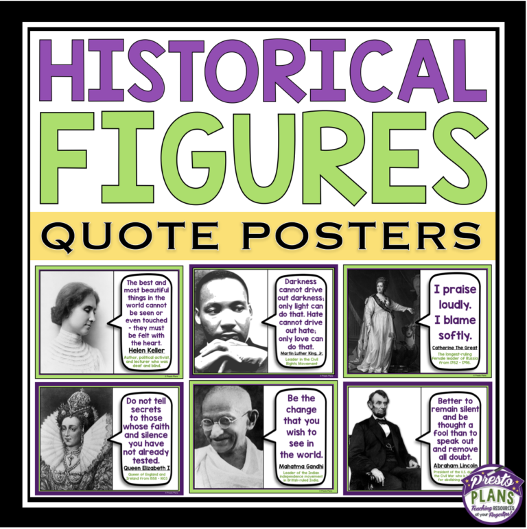 HISTORY QUOTE POSTERS - prestoplanners.com
