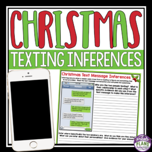 CHRISTMAS INFERENCE TEXT MESSAGES - prestoplanners.com