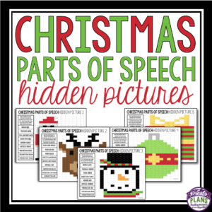 CHRISTMAS PARTS OF SPEECH MYSTERY PICTURES - prestoplanners.com