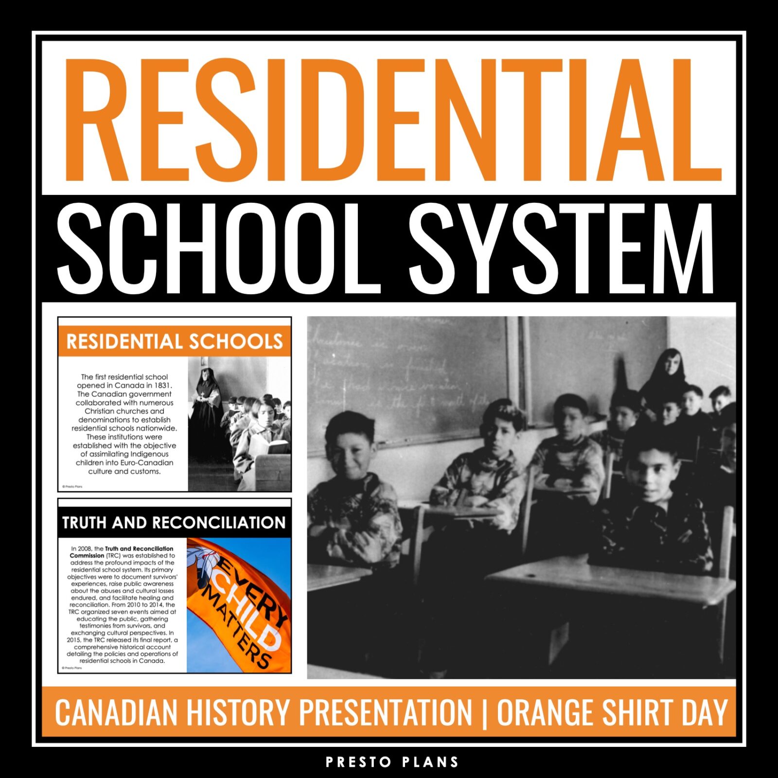 Residential School System in Canada Presentation - Orange Shirt Day ...