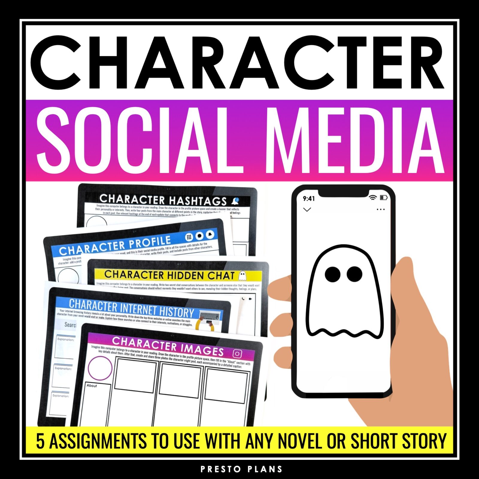 Character Analysis Assignments - Social Media Characterization ...