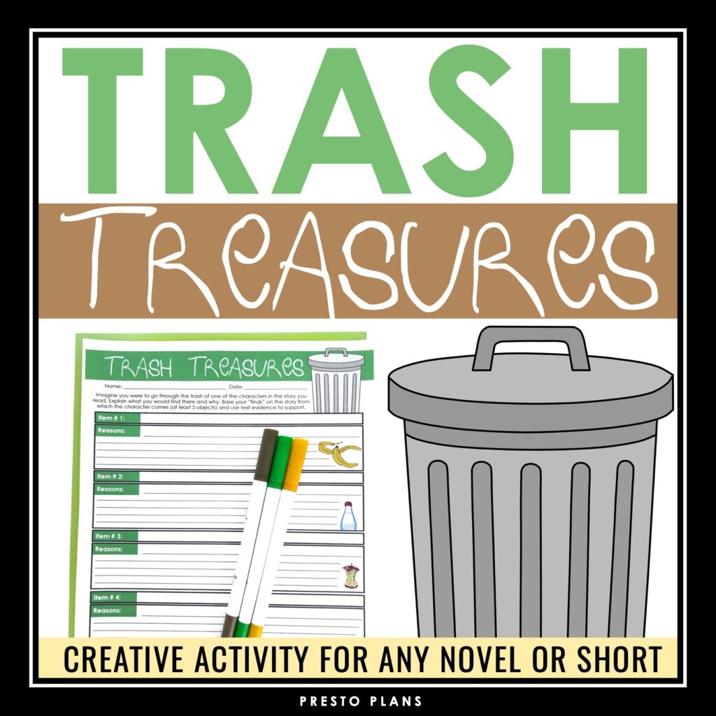 Character Analysis Assignment Any Novel or Short Story - Trash ...