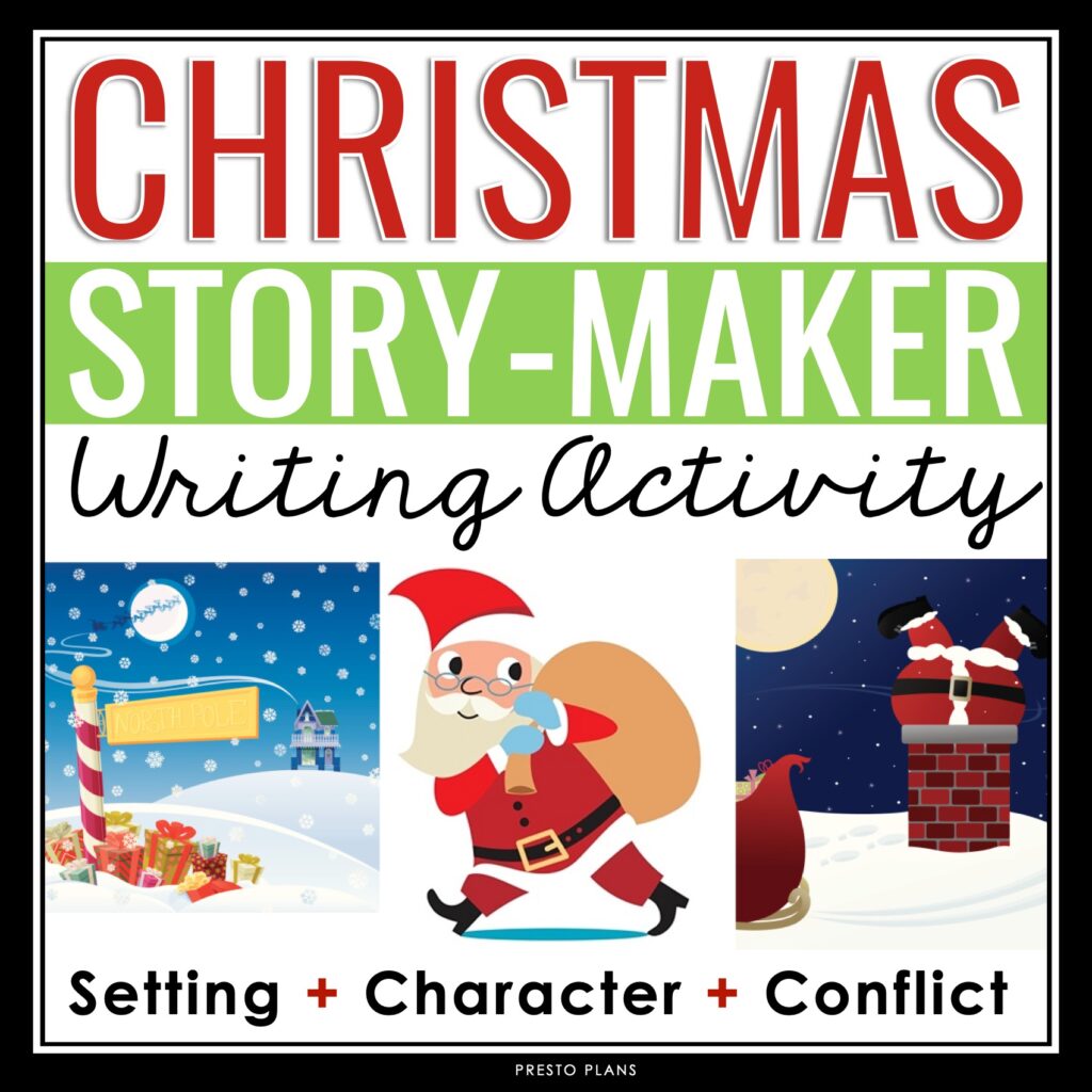 Christmas Writing Prompts - Narrative Writing Story Starters - Story ...