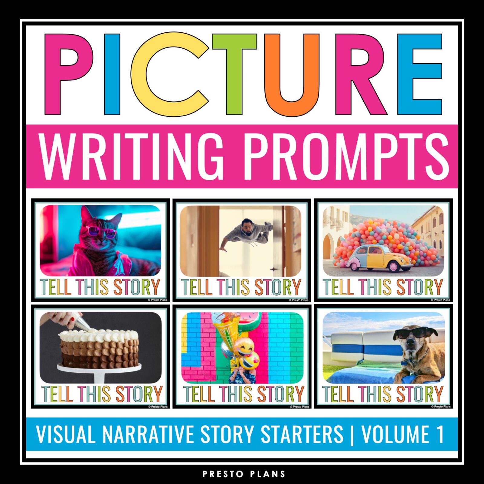 Narrative Writing Prompts - Pictures & Photos Cards for Creative ...