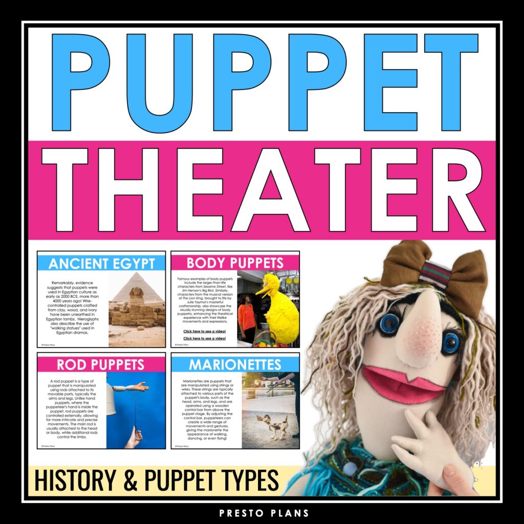 Puppet Theater Drama Presentation and Activity - History of Puppetry ...
