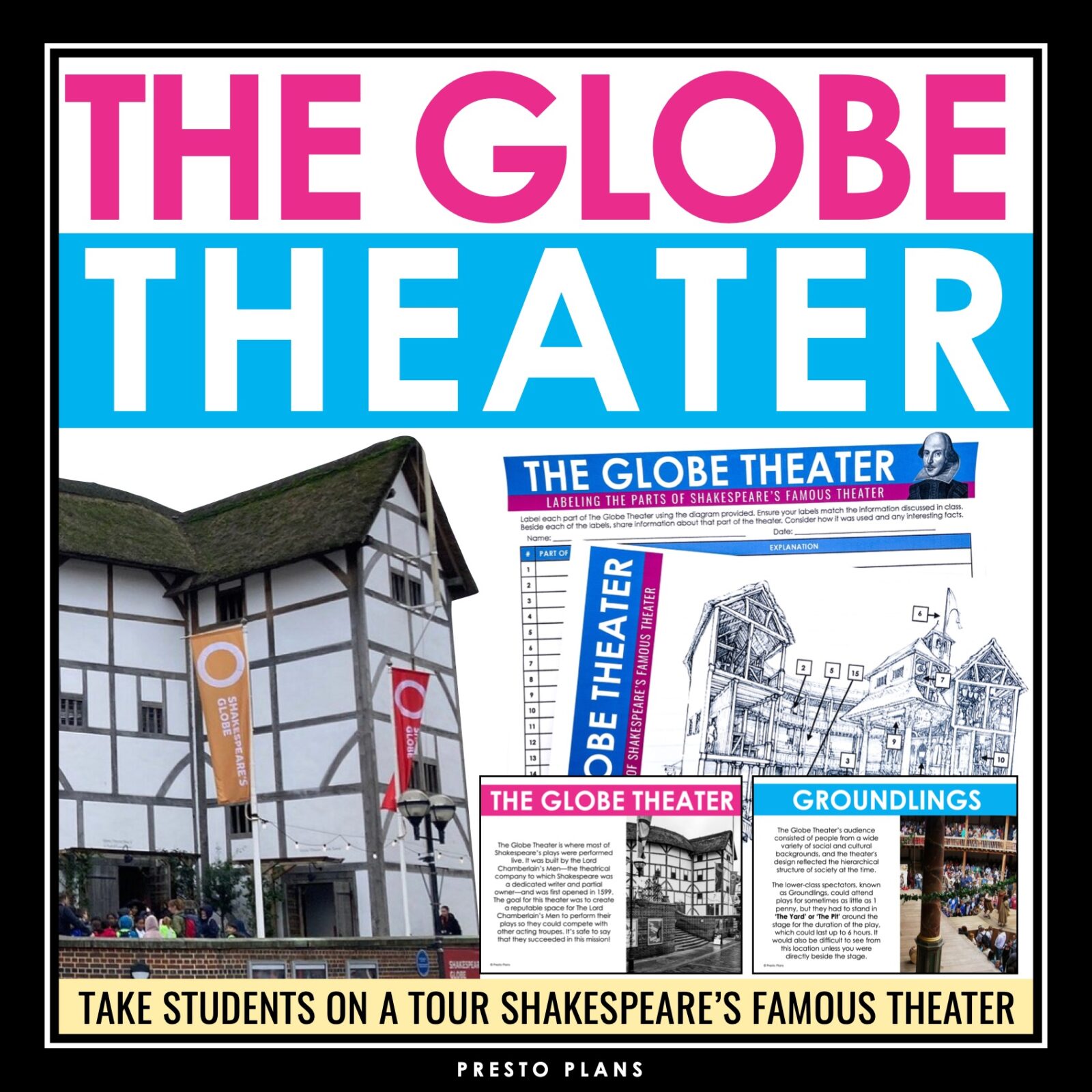 The Globe Theatre Introduction Presentation - Shakespeare's Theater ...