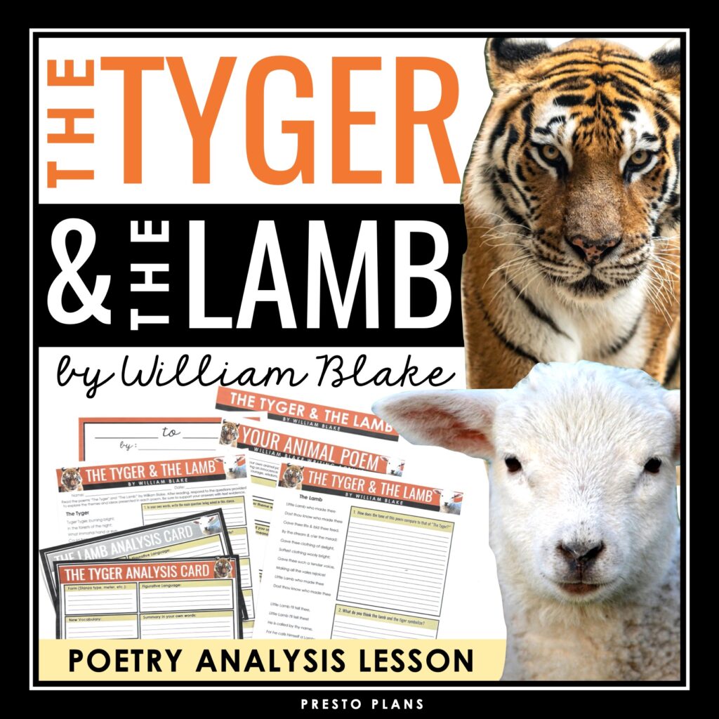The Tyger and The Lamb by William Blake - Poetry Presentation ...