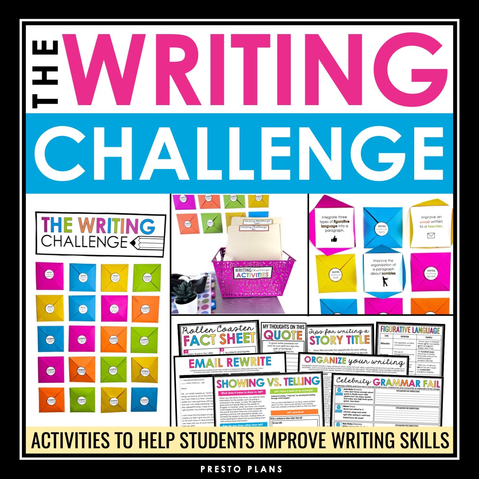 Writing Activities & Assignments Persuasive, Narrative, Expository ...
