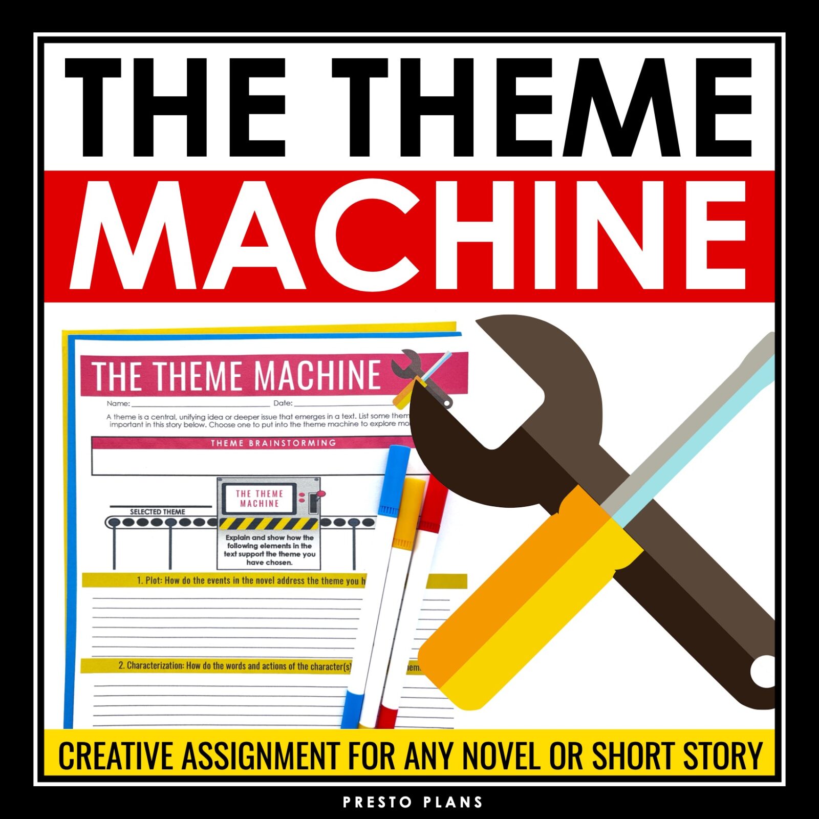 Story Elements and Literary Terms Archives - prestoplanners.com