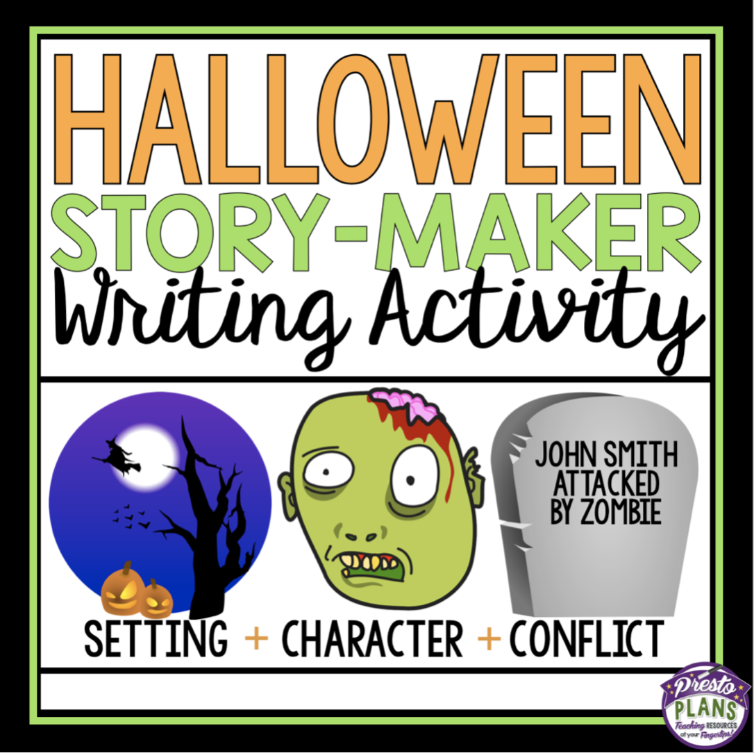 HALLOWEEN NARRATIVE STORY STARTER PROMPTS Prestoplanners