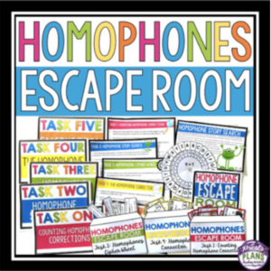 HOMOPHONES ESCAPE ROOM - prestoplanners.com
