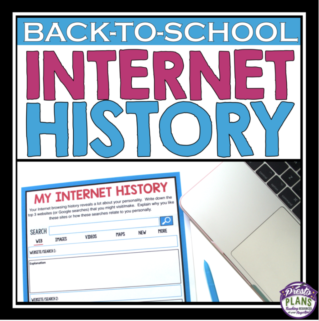 BACK TO SCHOOL INTERNET HISTORY - prestoplanners.com