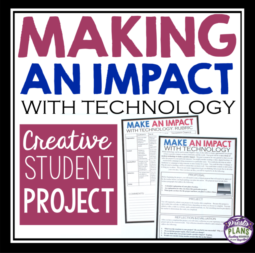 CREATIVE TECHNOLOGY PROJECT - prestoplanners.com