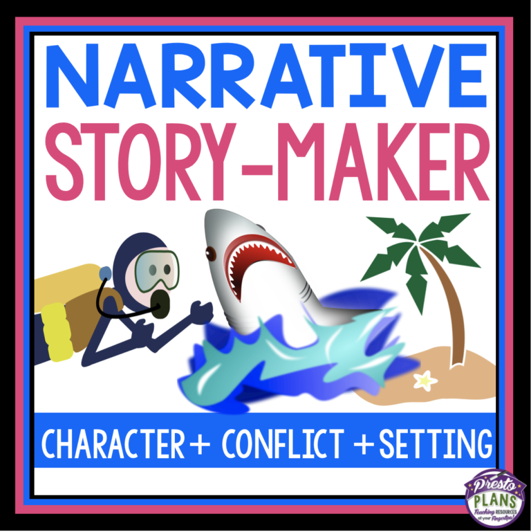 NARRATIVE WRITING STORY STARTERS - prestoplanners.com