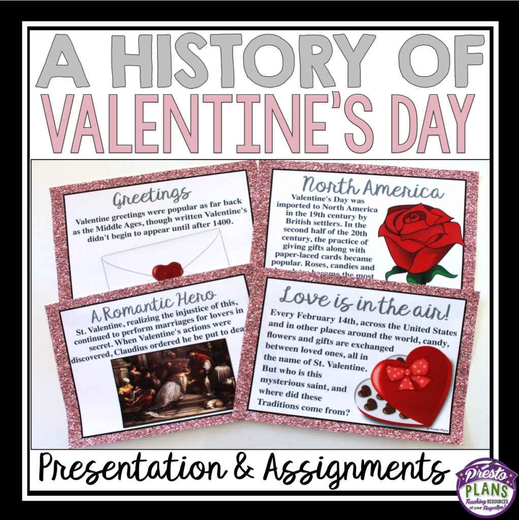 VALENTINE'S DAY HISTORY - prestoplanners.com