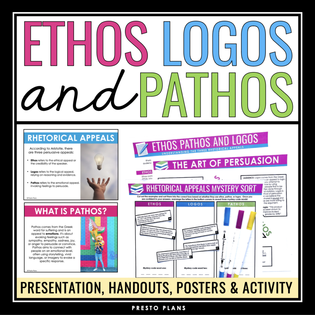 Ethos Pathos Logos Persuasive Rhetorical Appeals - Presentation ...