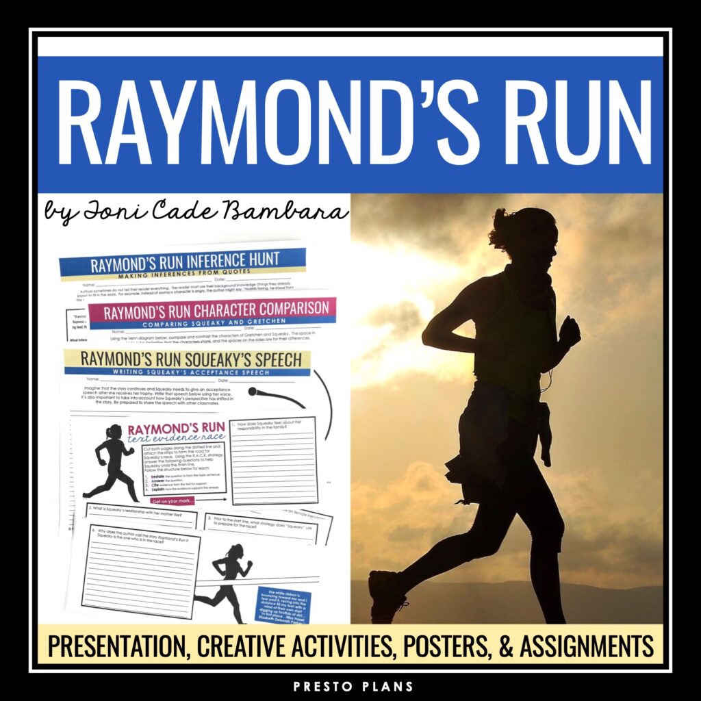 Raymond's Run by Toni Cade Bambara - Short Story Slides Assignments ...