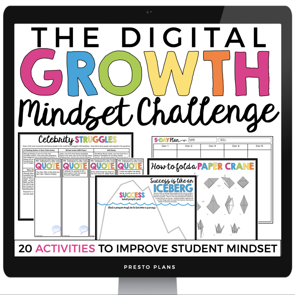 DIGITAL GROWTH MINDSET CHALLENGE - prestoplanners.com