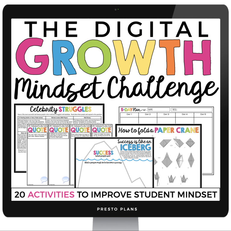DIGITAL GROWTH MINDSET CHALLENGE - prestoplanners.com