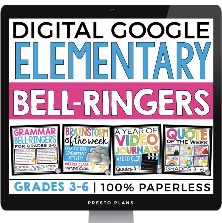 DIGITAL ELEMENTARY BELL RINGERS - prestoplanners.com