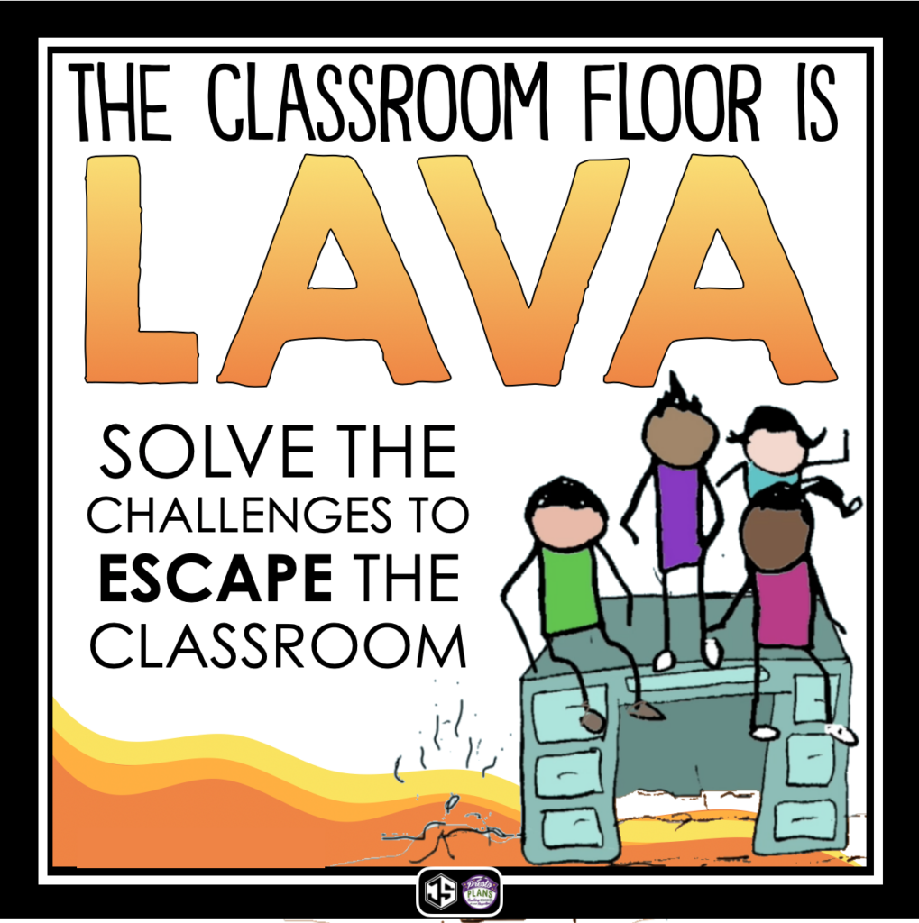 Escape Room - The Classroom Floor is Lava Breakout Game Team Building ...