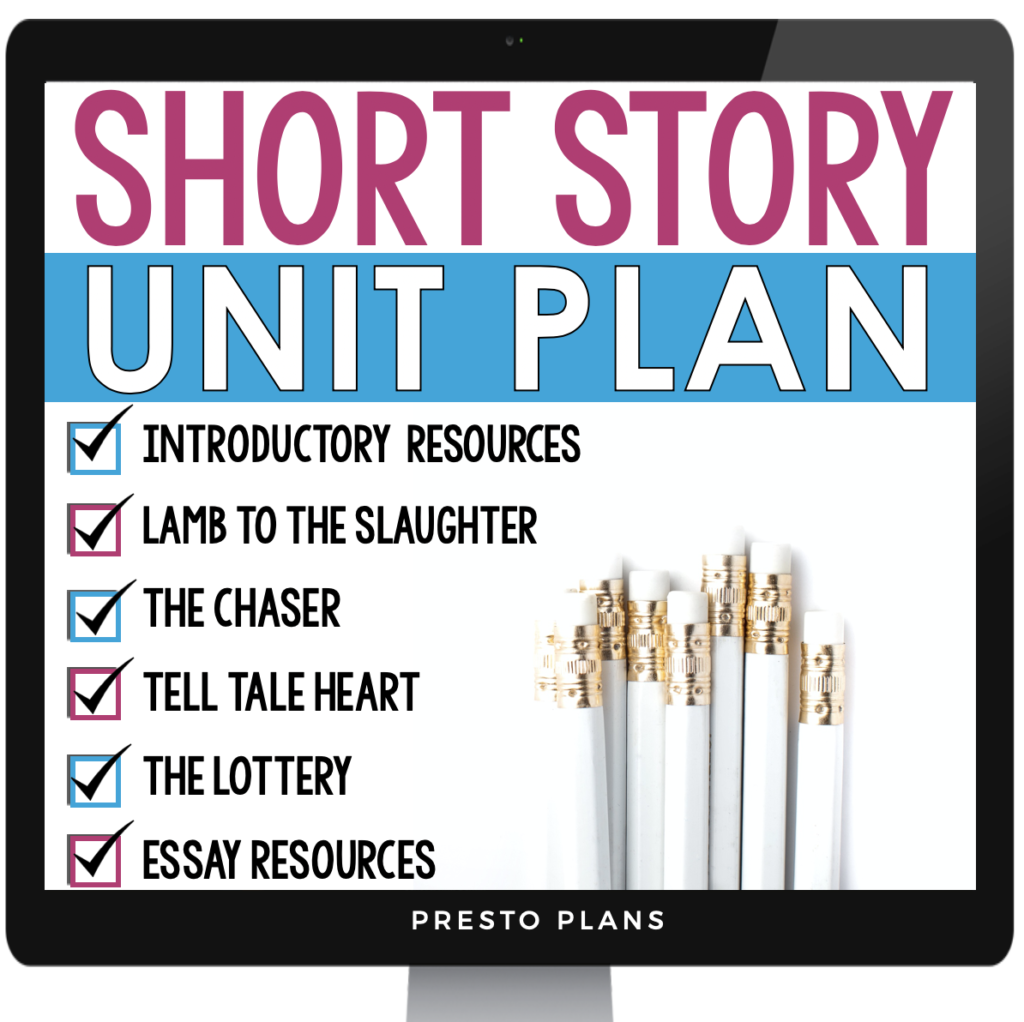 DIGITAL SHORT STORY UNIT - prestoplanners.com