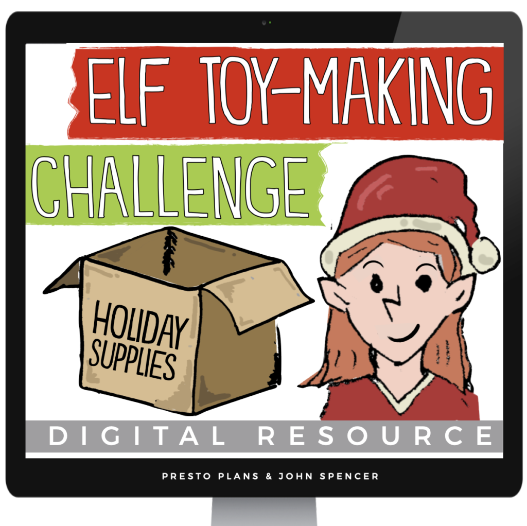 Christmas Activity - Elf Toy Making Challenge and Digital Writing ...