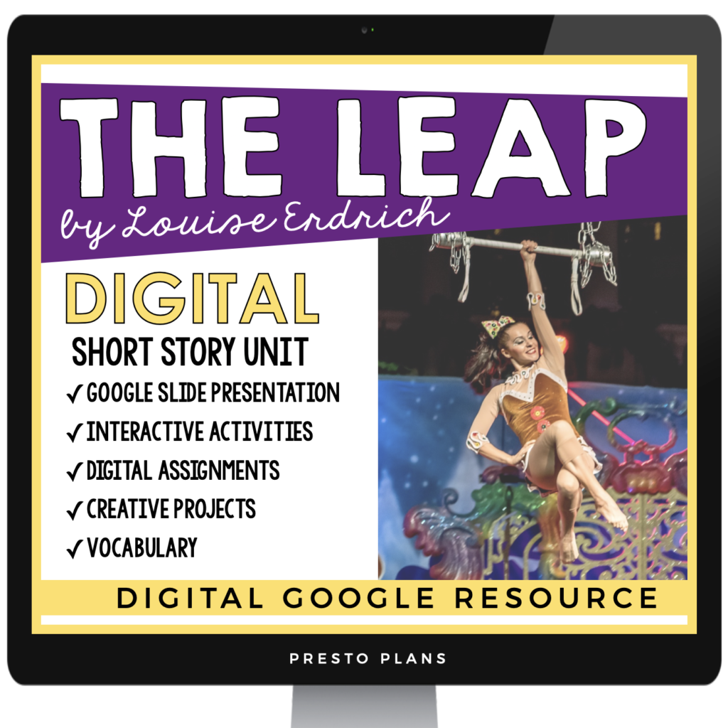 THE LEAP BY LOUISE ERDRICH DIGITAL SHORT STORY PRESENTATION ...