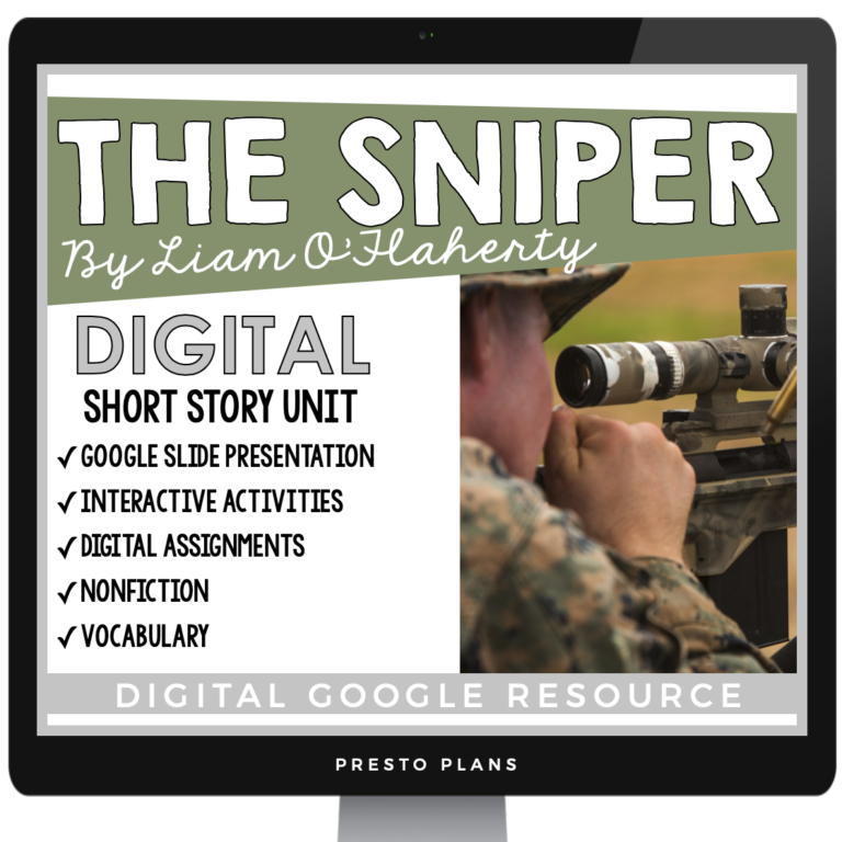 THE SNIPER BY LIAM O'FLAHERTY DIGITAL SHORT STORY PRESENTATION ...