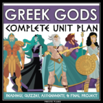 Greek Mythology Unit - Greek Gods Reading Activities, Quizzes, and ...