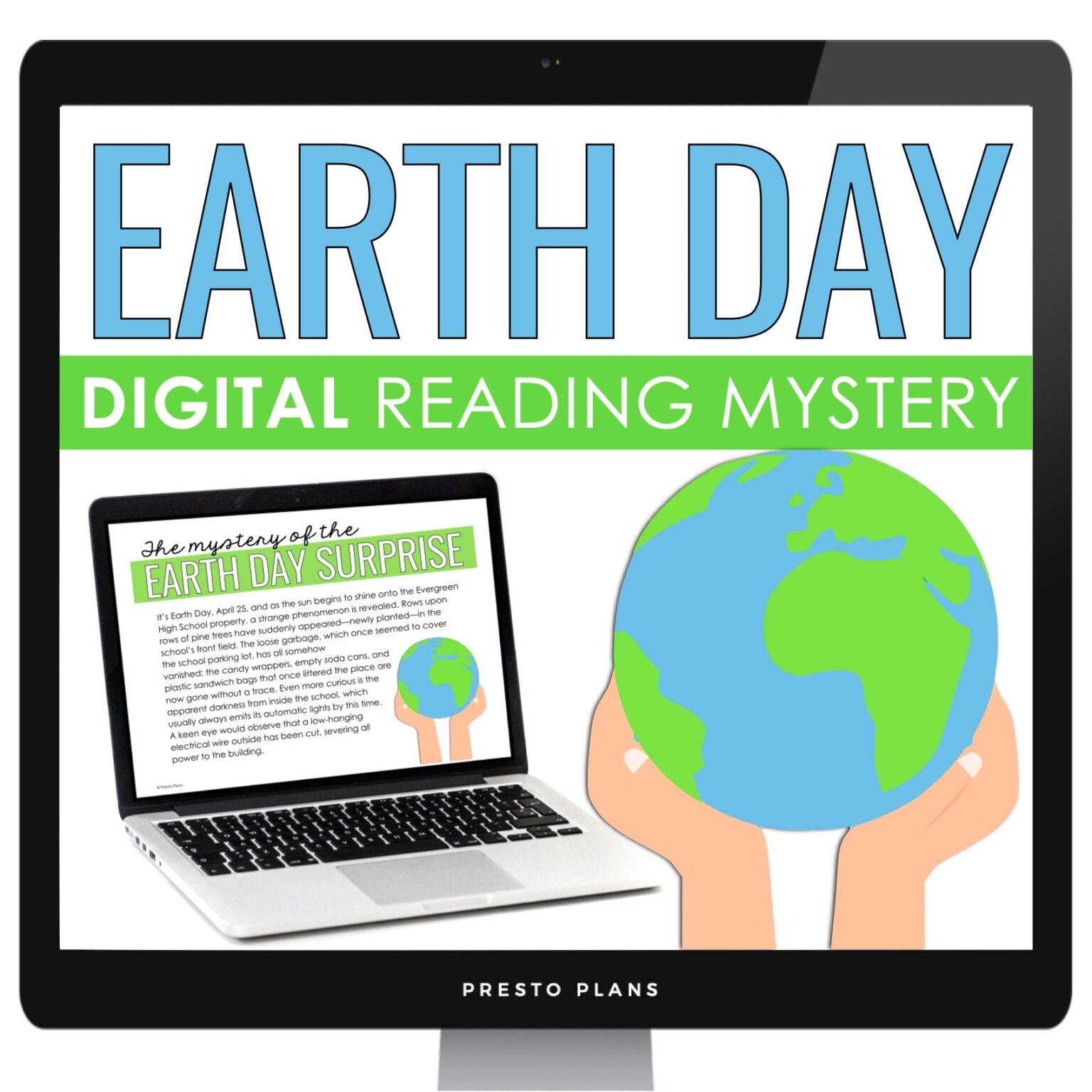 Earth Day Activity - Close Reading Environmental Digital Inference ...