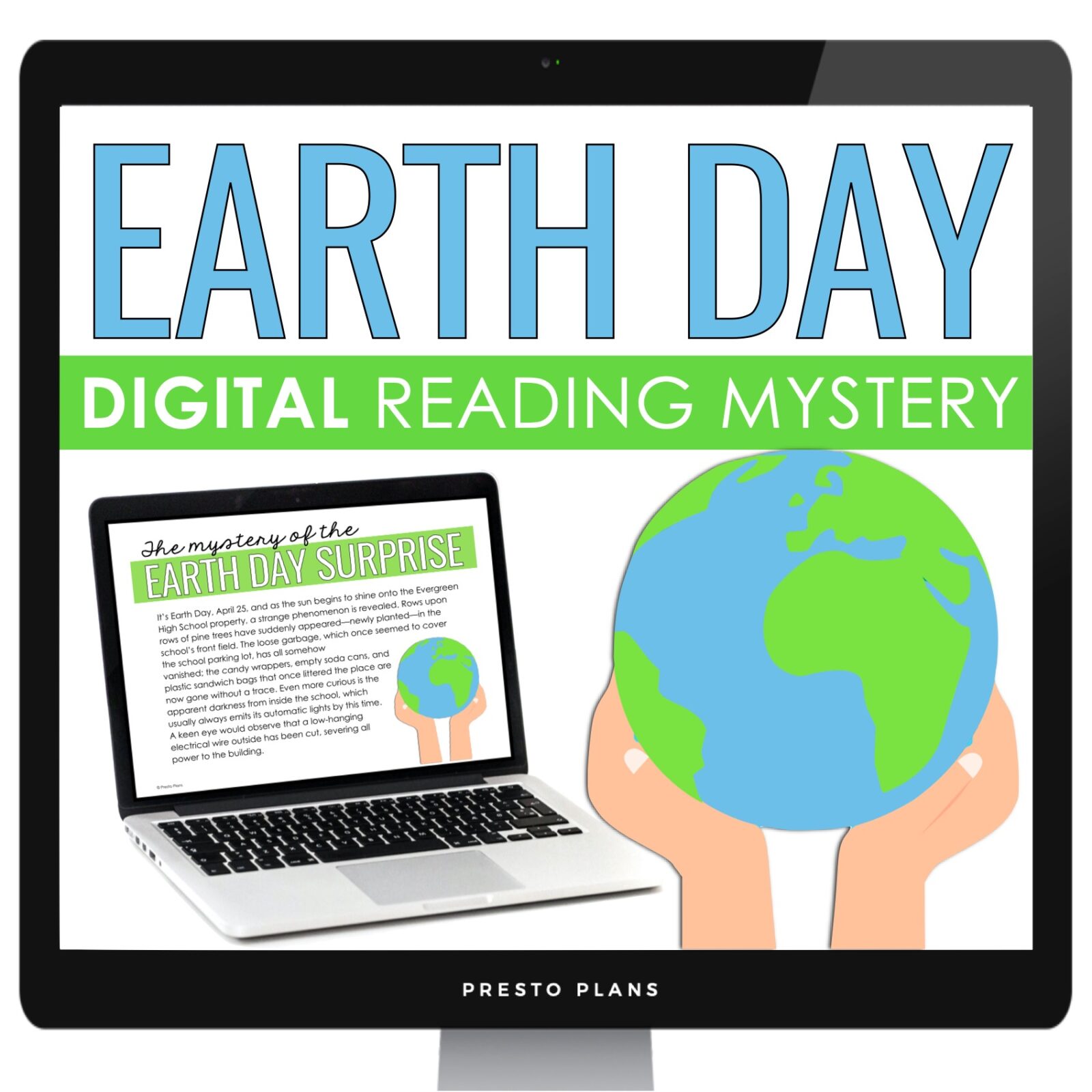 Earth Day Activity - Close Reading Environmental Digital Inference ...