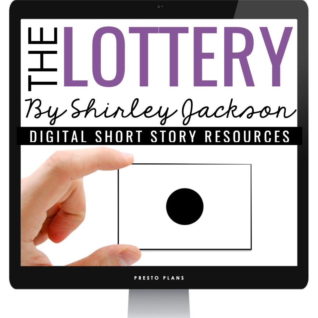 The Lottery by Shirley Jackson - Digital Short Story Slides and ...