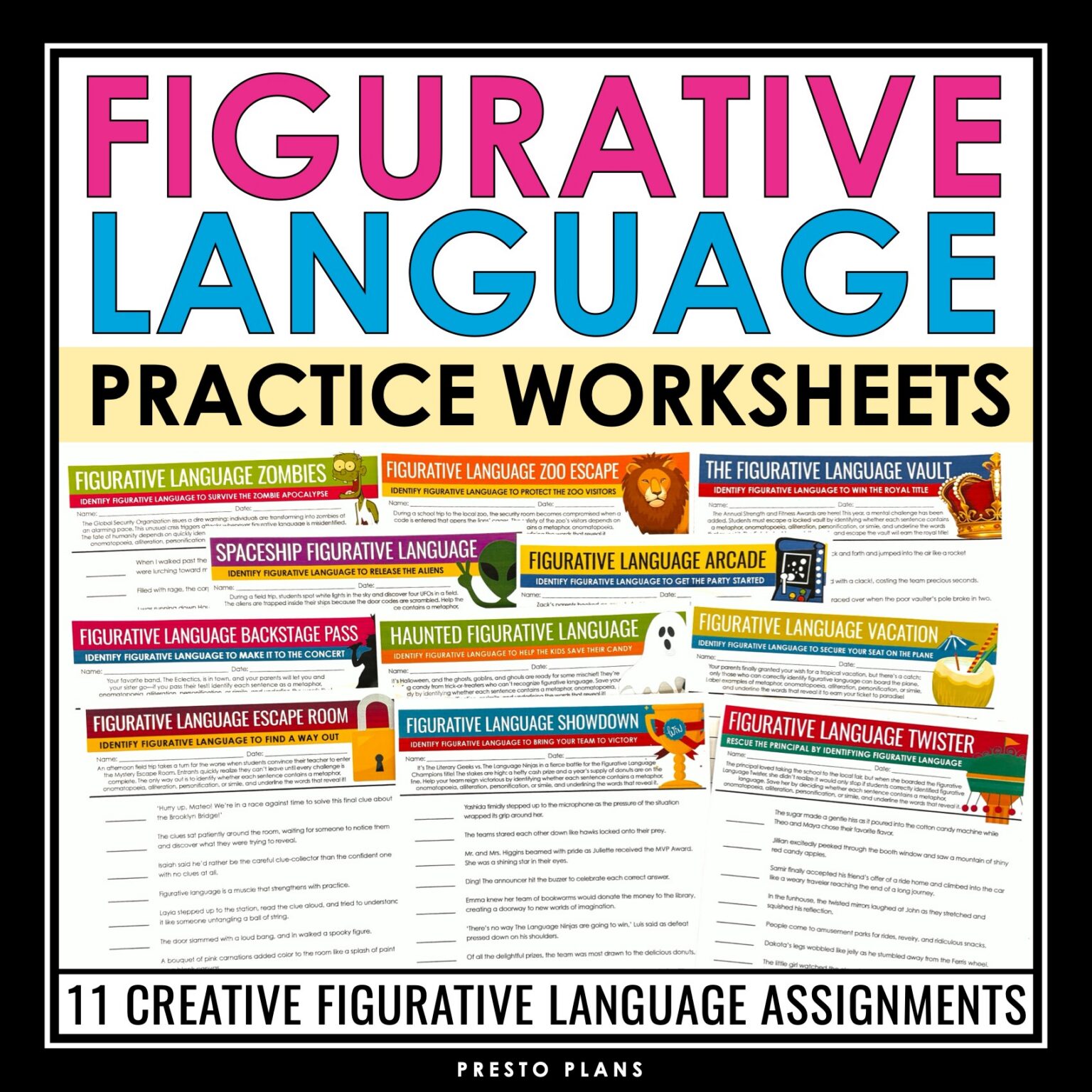 Figurative Language Archives - prestoplanners.com